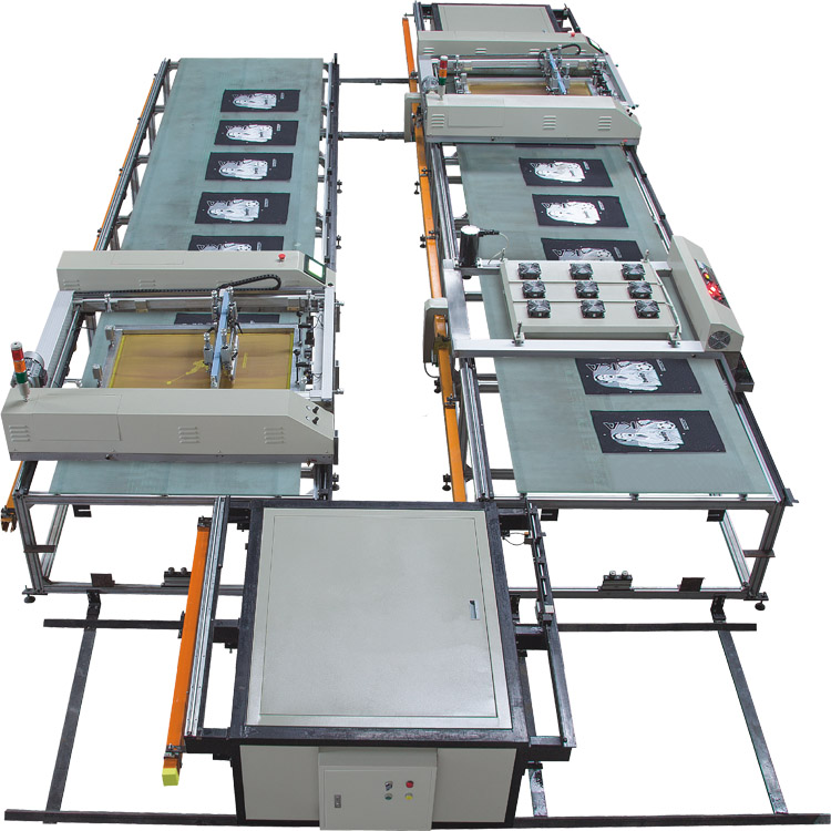 SPT Automatic Flat bed Silk Screen Printing Machine - Changs Machinery